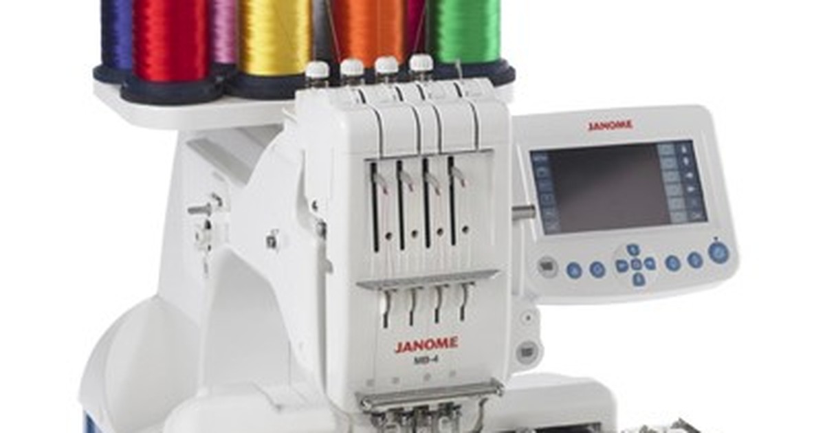 JANOME MB-4 kirjontakone | Kodin Kuvalehti