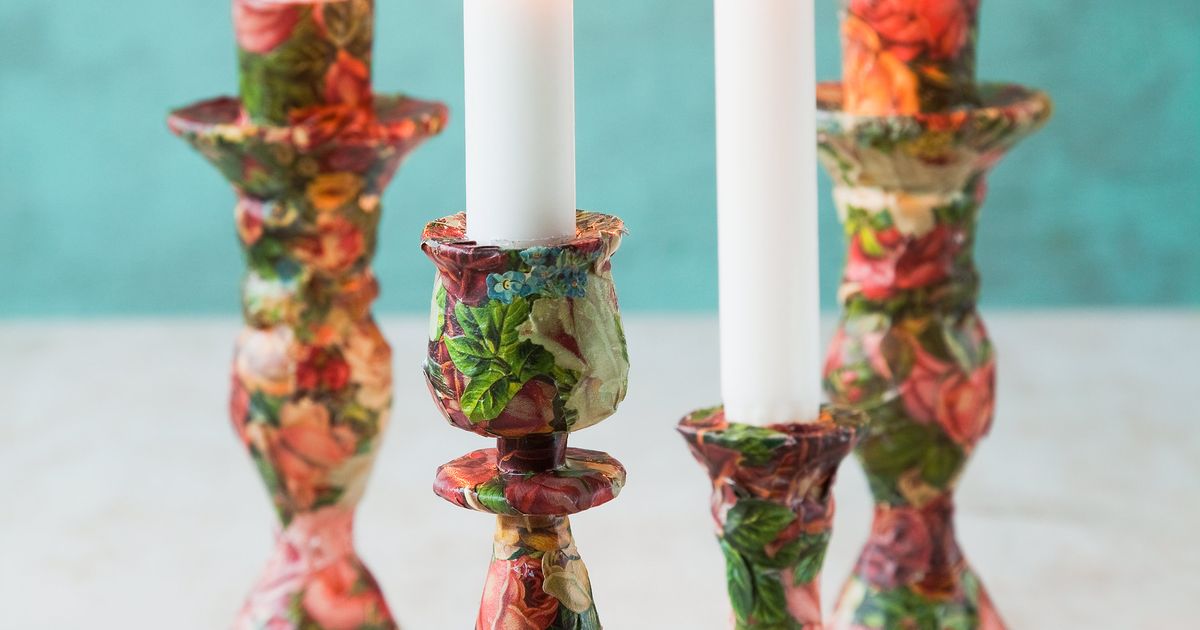 Näitä kynttilänjalkoja ei varmasti ole kellään muulla! | Kodin Kuvalehti
